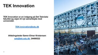 Værdiskabende samarbejde med ingeniørstuderende v. Søren Elmer ...