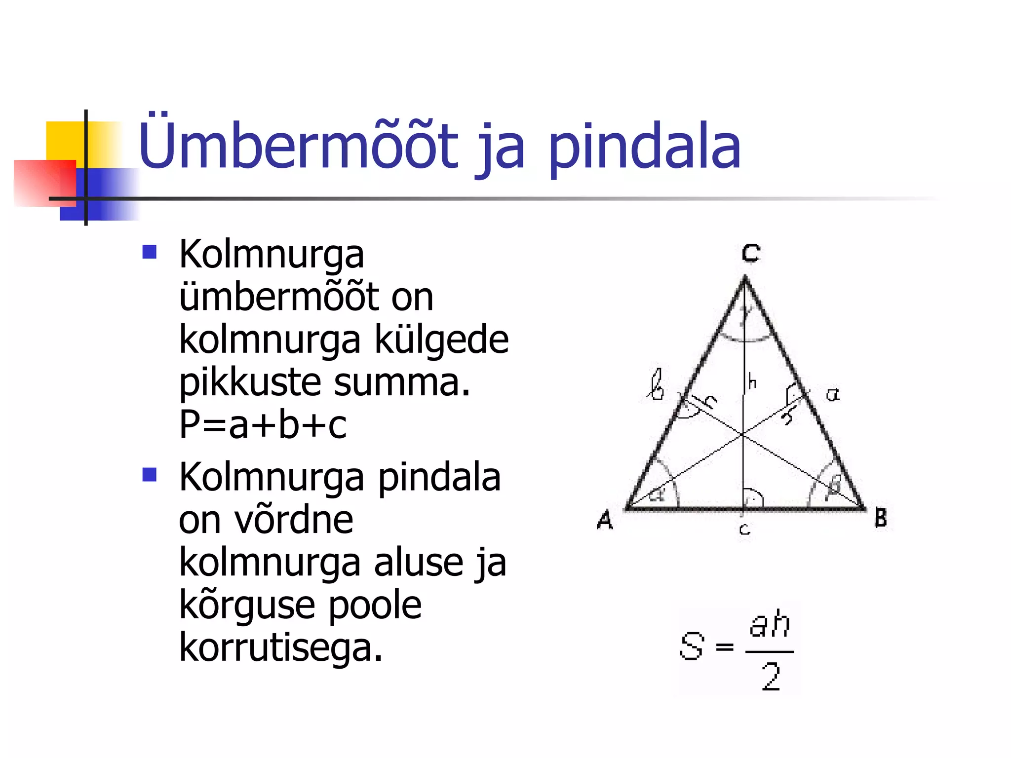 Võrdkülgne kolmnurk_s2008 | PPT