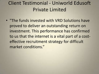 Vrd Solutions | PPT
