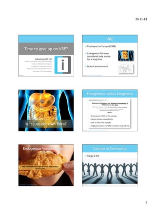 Give up on VRE? | PDF