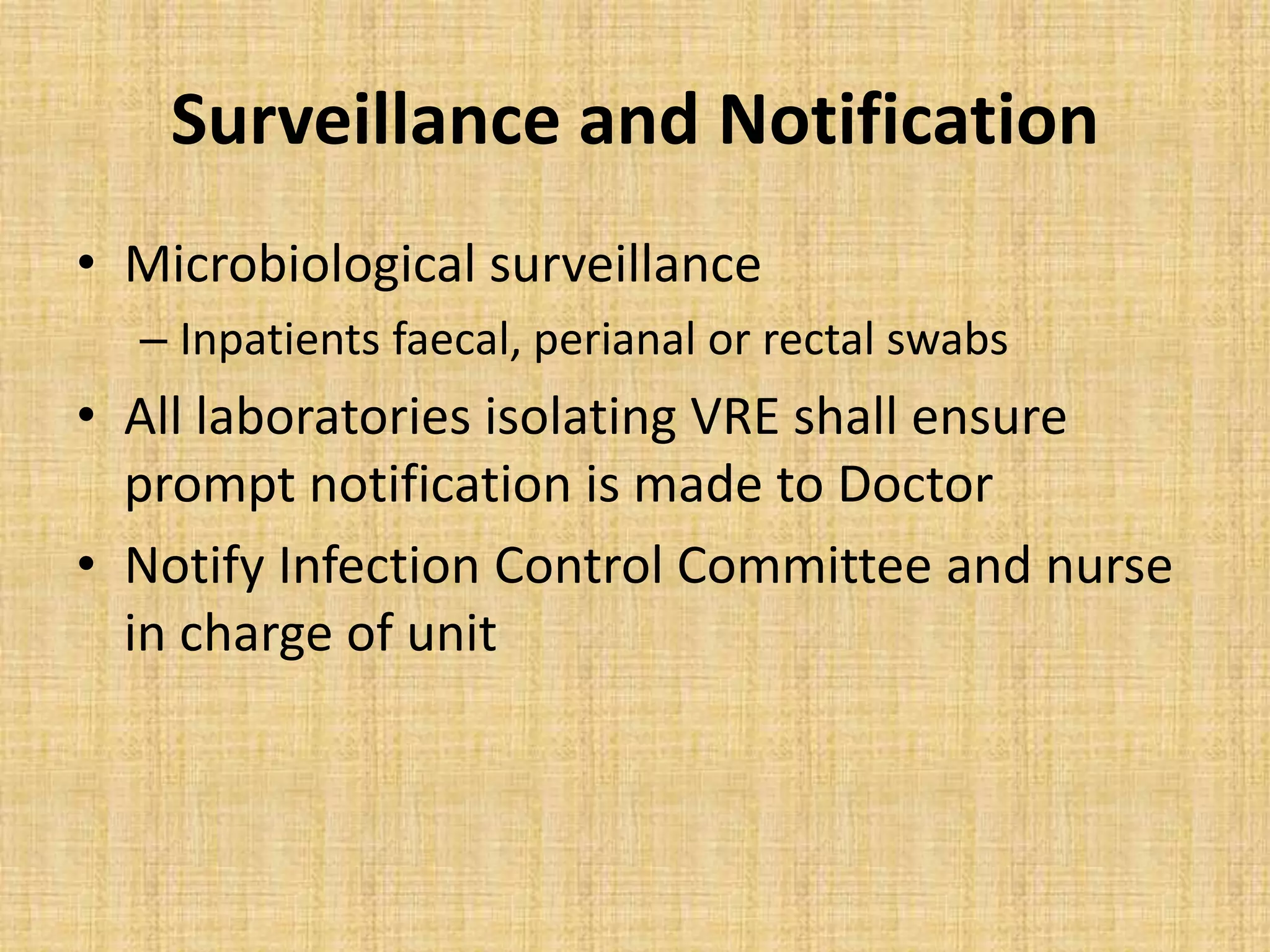 Vancomycin Resistant Enterococci | PPTX