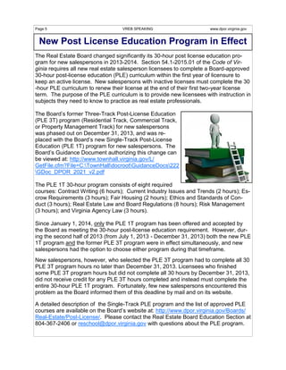 Vreb speaking spring 2014 | PDF