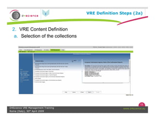 VRE Definition And Creation | PDF
