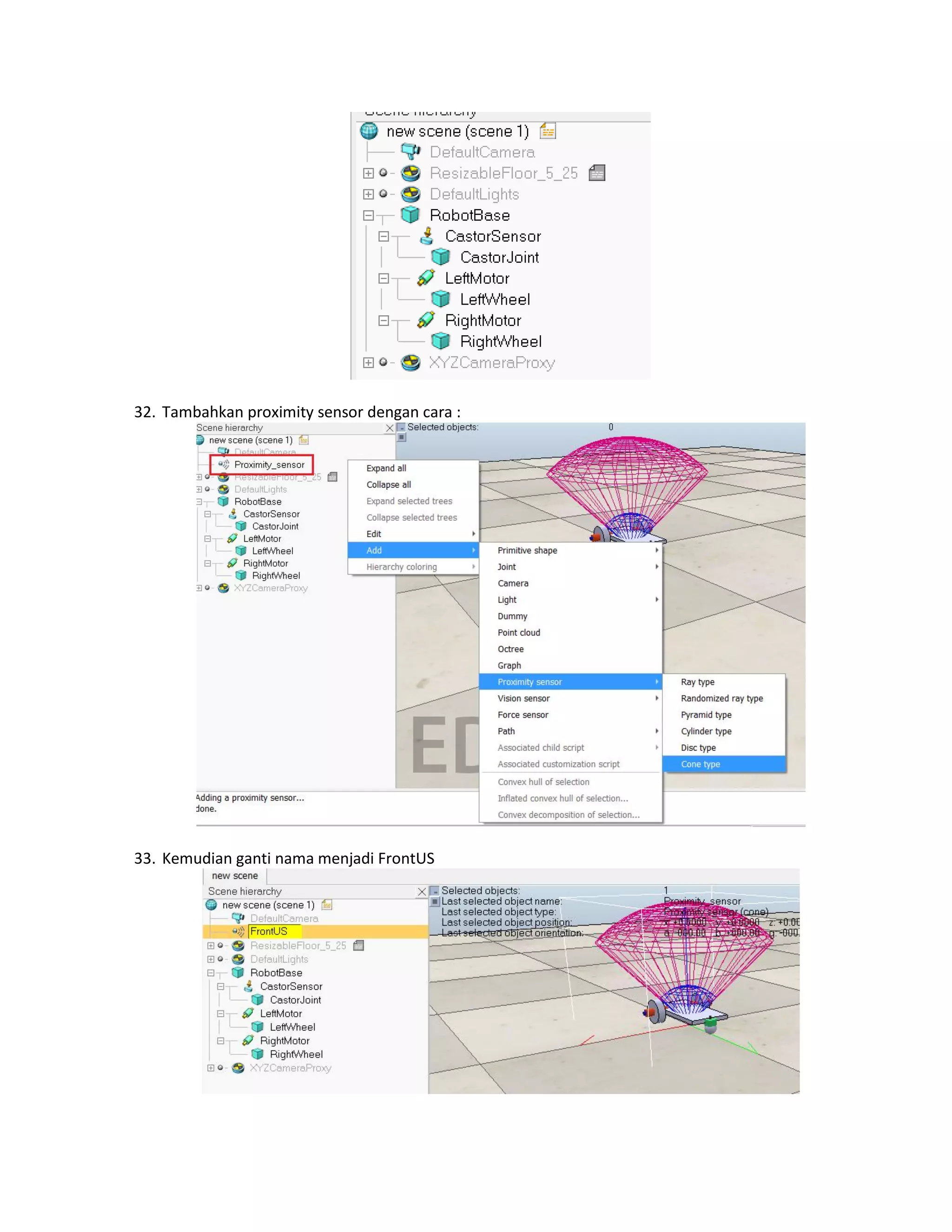 Building A Simple Robot in VREP | PDF