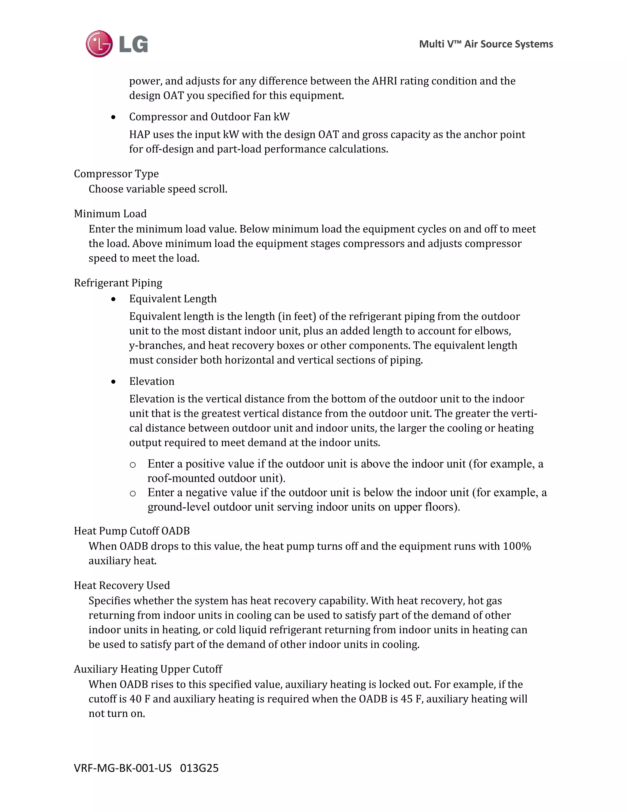 Guia HAP para LG MultiV | PDF