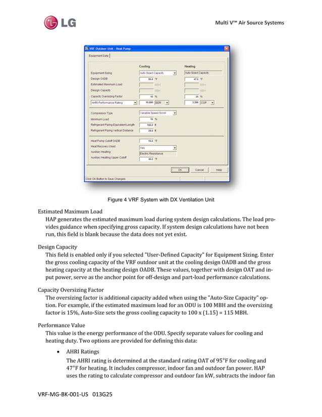 Guia HAP para LG MultiV | PDF