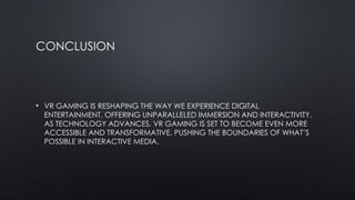 VR GAMING ppt presentation bsc computer.pptx
