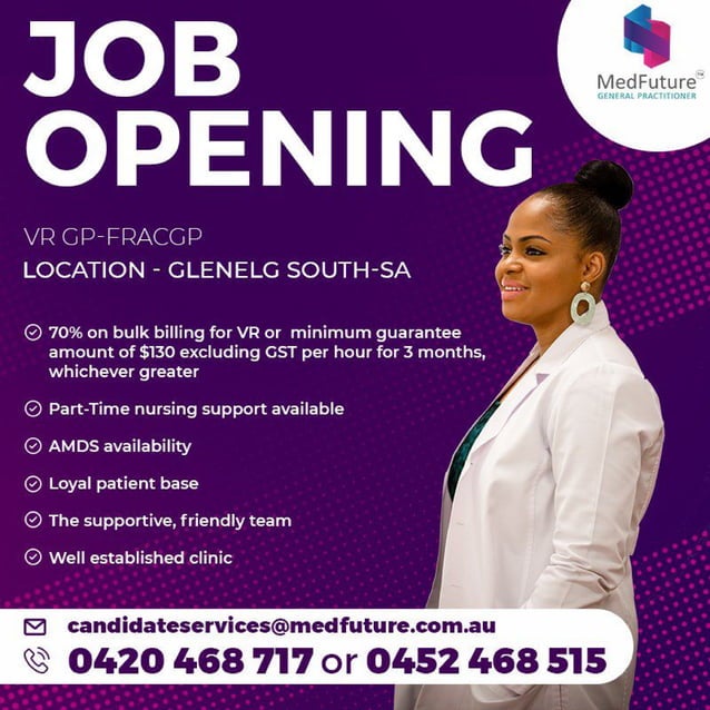 VR GP FRACGP Job in SA | PDF