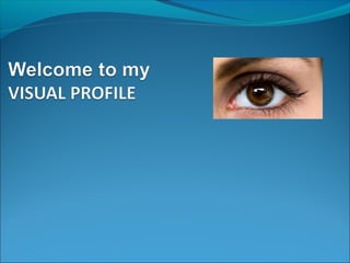 V S VASWANI - VISUAL PROFILE | PPT