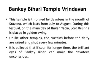 Vrindavan Travel Guide | PPSX