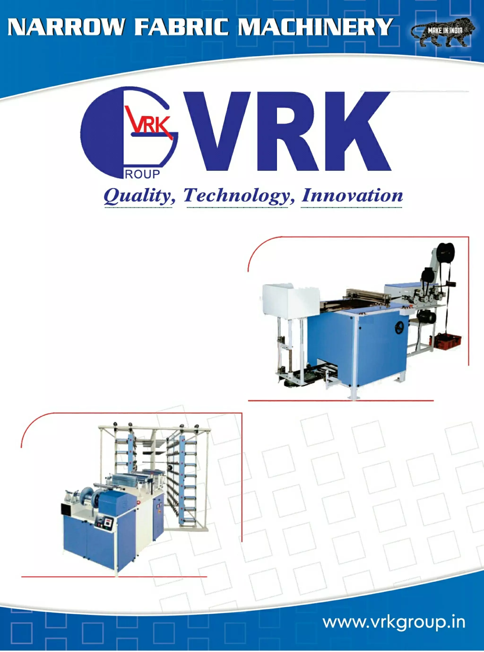 FESTOONING MACHINE AND WARPING MACHINE By VRK Group | PDF