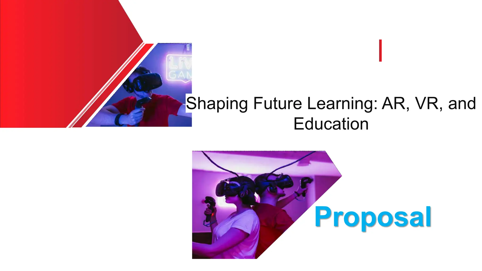 Virtual Reality AR Lab SET UP Proposal for | PPTX