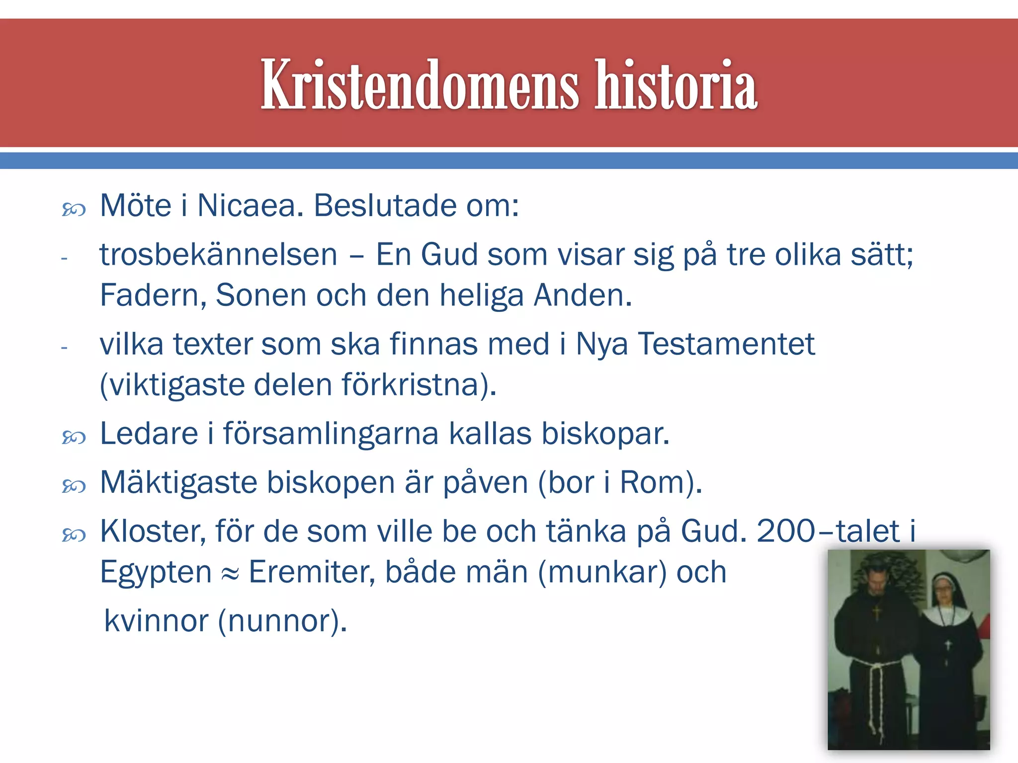Världsreligionerna kristendom | PPTX