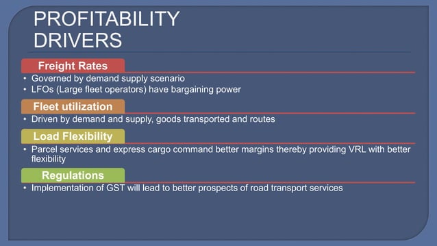 Vrl logistics | PPTX