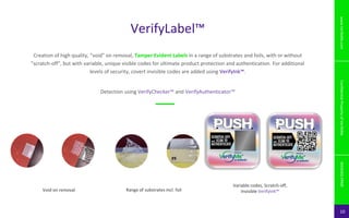 Verify me Introduction ppt for your info | PDF | Computer Peripherals ...