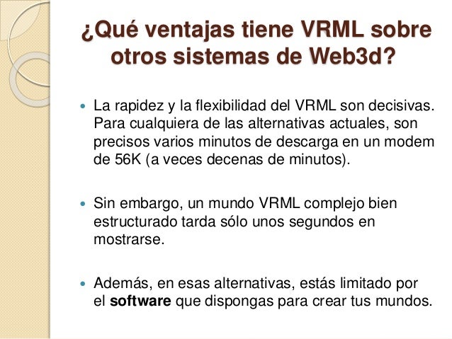 TECNOLOGÍA DE LA INFORMACIÓN: MUNDO VIRTUAL VRML