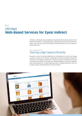 VRmNet Eyesi Indirect Brochure | PDF