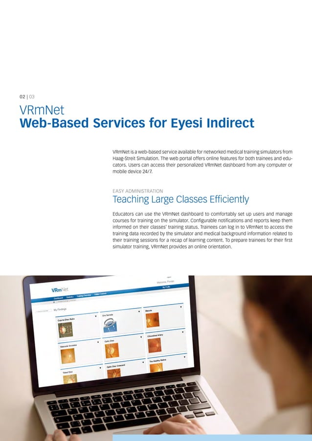 VRmNet Eyesi Indirect Brochure | PDF