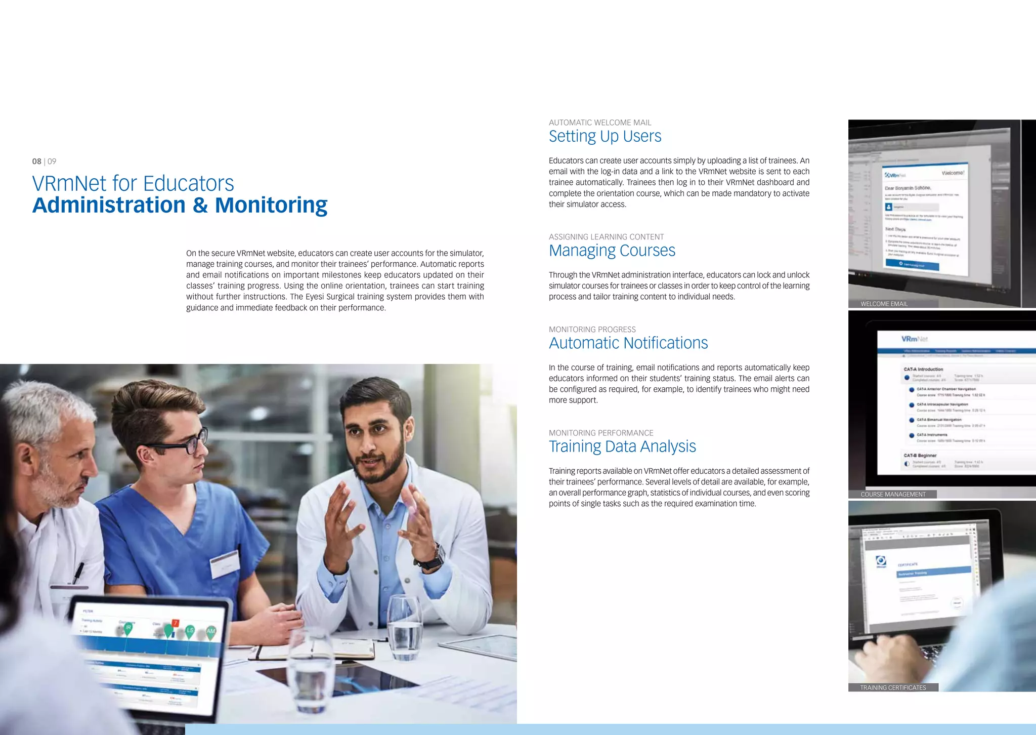 VRmNet Eyesi Surgical Brochure | PDF
