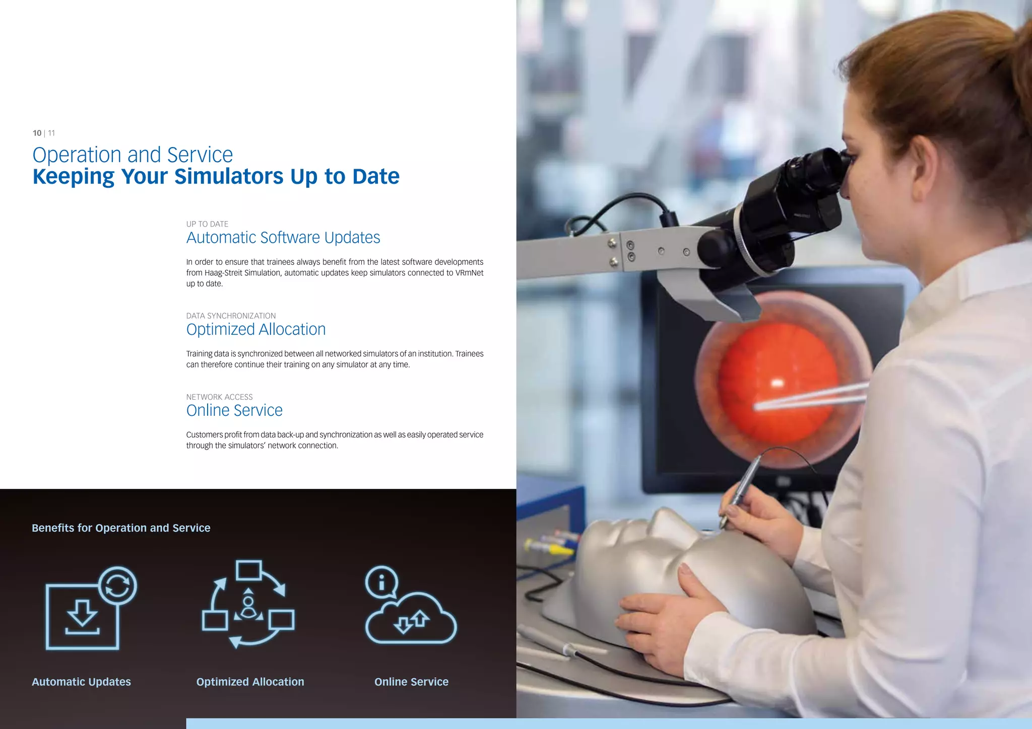 VRmNet Eyesi Surgical Brochure | PDF