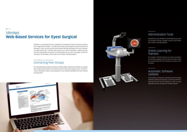 VRmNet Eyesi Surgical Brochure | PDF