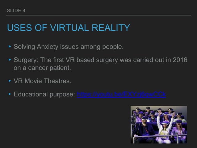 Basic concepts of Virtual Reality (VR) | PPTX