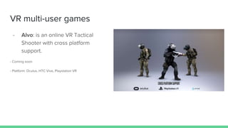 Vr multi user interaction | PPT