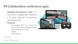 Vr multi user interaction | PPT