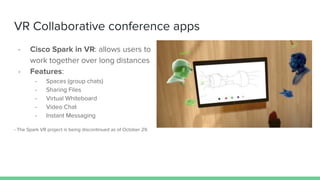 Vr multi user interaction | PPT