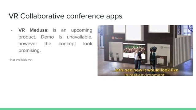 Vr multi user interaction | PPT