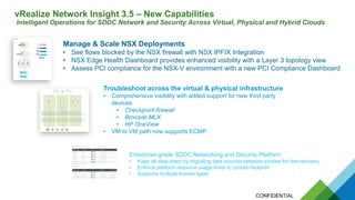 VMware vRealize Network Insight 3.5 - Whats New | PPTX