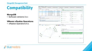 Blue Medora - VMware vROps Management Pack for MongoDB Overview | PPT