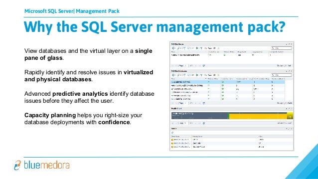 vRealize Operations (vROps) Management Pack for Microsoft SQL Server