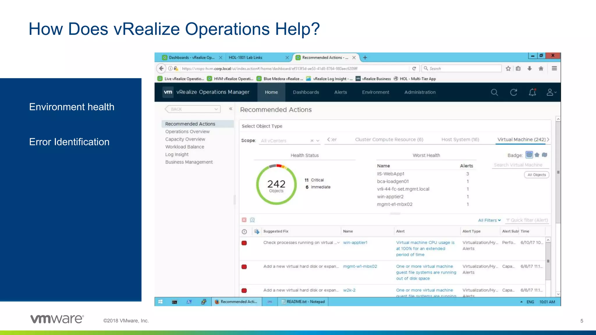 Automating Troubleshooting with VMware vRealize Operations Manager | PPT
