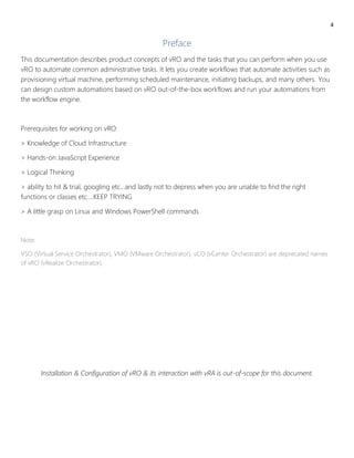 vRO Training Document | PDF