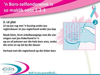 CANSA Vrouegesondheid - Borskanker | PPTX
