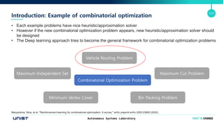 Combinatorial optimization and deep reinforcement learning | PDF