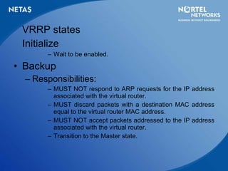 Vrrp Alp | PPT