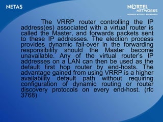 Vrrp Alp | PPT
