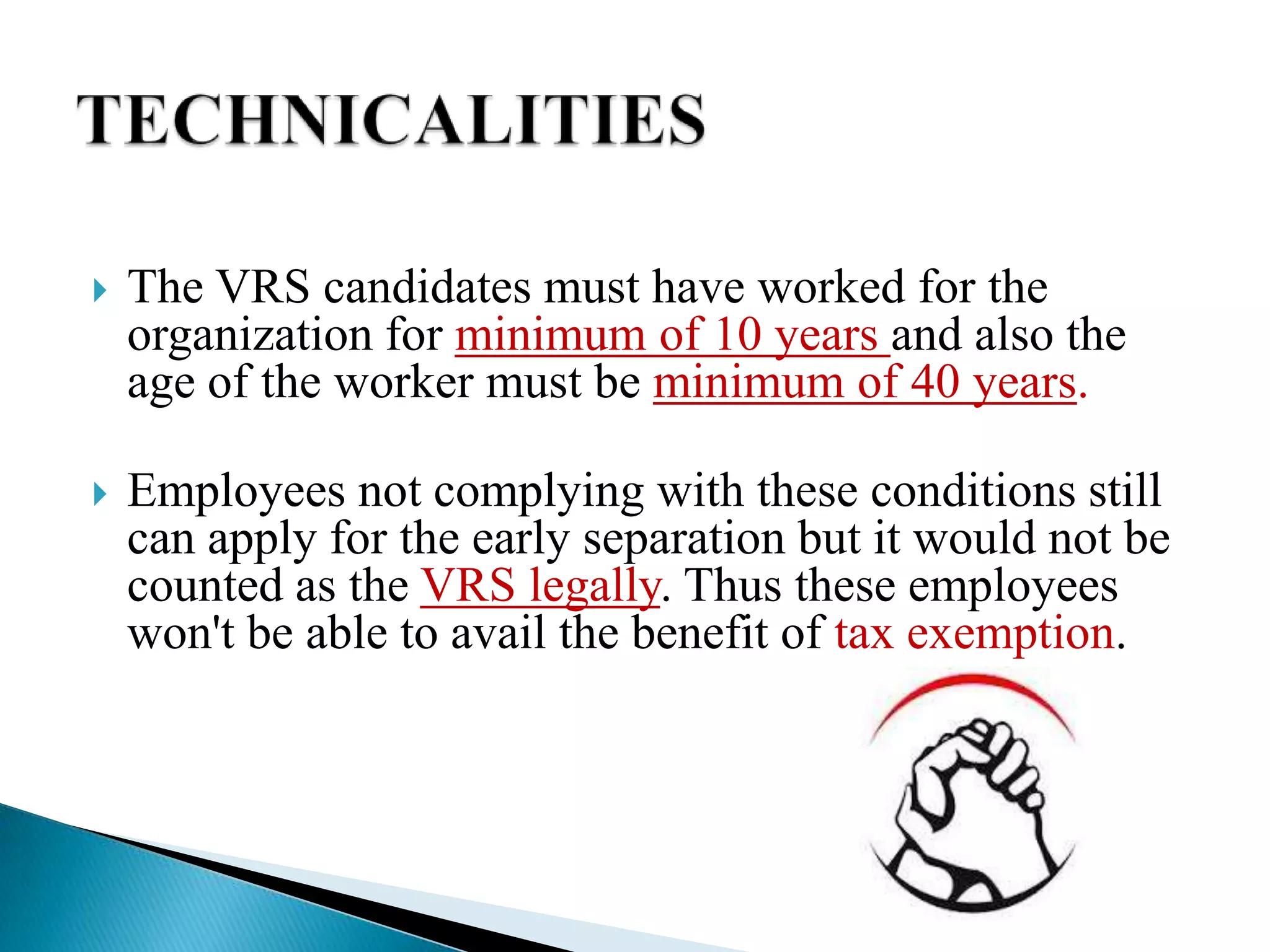 Voluntary Retirement Scheme | PPTX