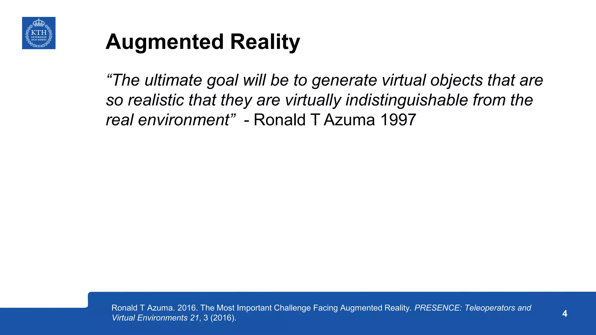 Occlusion In Outdoor Augmented Reality Using Geospatial Building Data Ppt