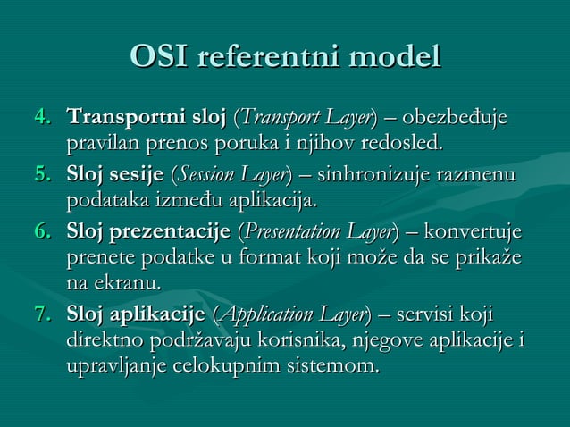 Vrste topologija | PPT