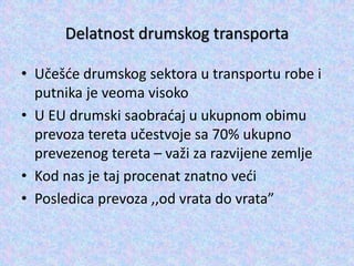 Vrste i vidovi saobracaja | PPTX