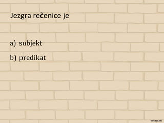 Vrste predikata kviz | PPTX