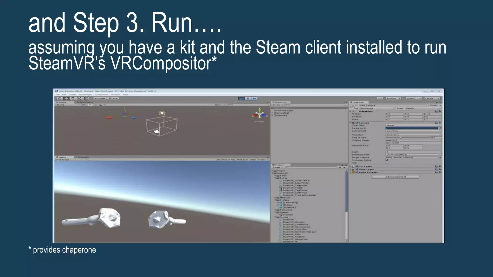 Developing for Room-Scale VR Using Unity3d | PPTX