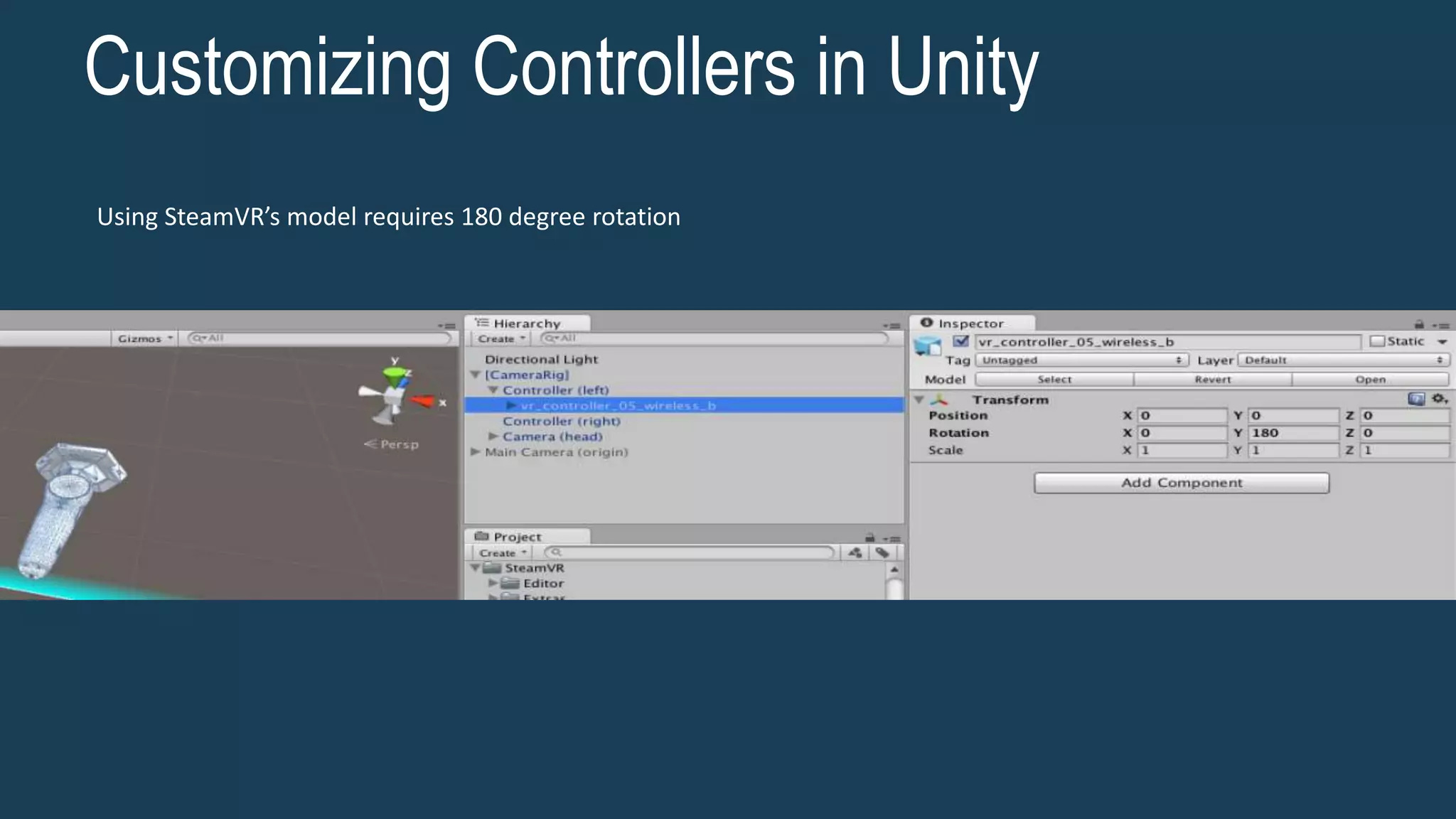 Developing for Room-Scale VR Using Unity3d | PPTX
