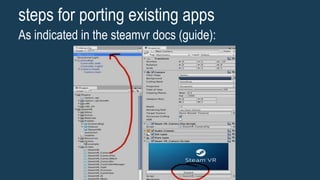 Developing for Room-Scale VR Using Unity3d | PPTX