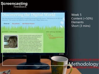 Screencasting: Screencasting: a dynamic and interactive way to provide ...
