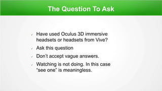 3D Virtual Reality Using Oculus to Teach Complicated 3D Structures in ...