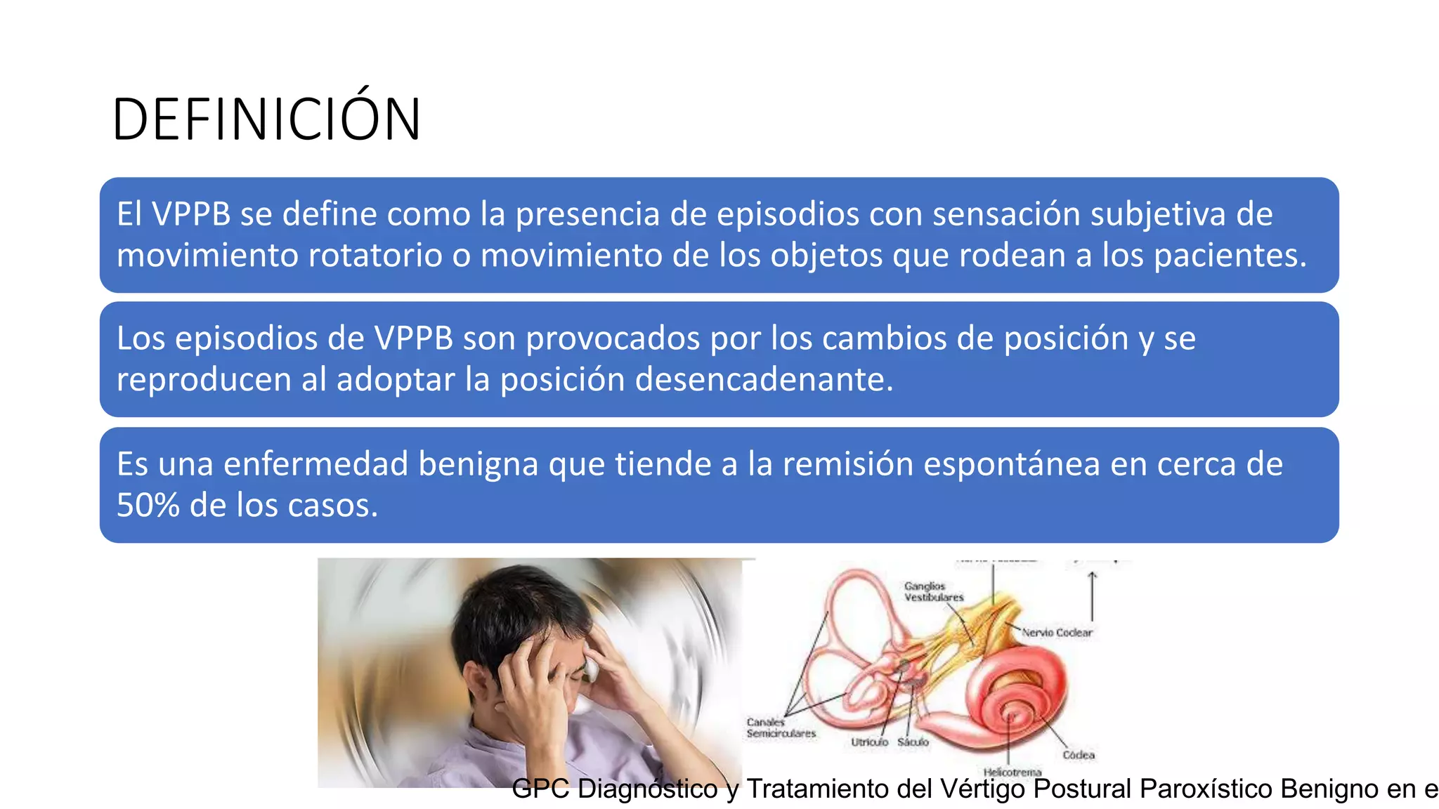 VÉRTIGO POSTURAL PAROXISTICO BENIGNO.pptx